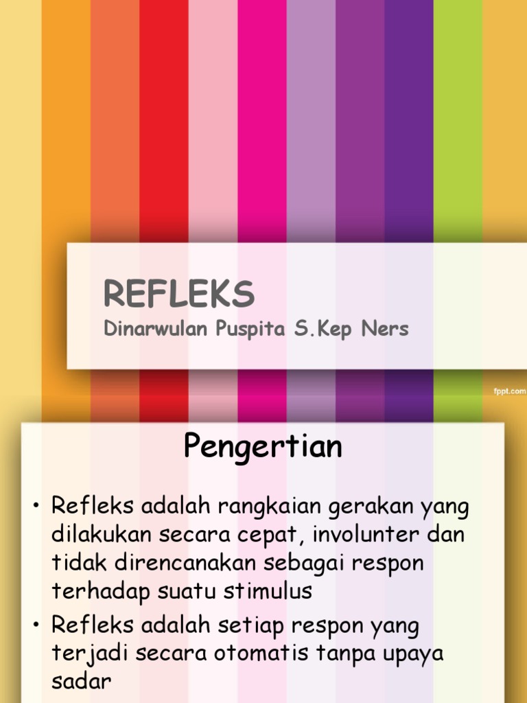 Refleks: Mekanisme dan Jenisnya | PDF