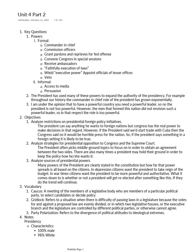 Unit 4 Part 2 | PDF | Social Science