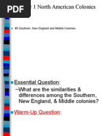 AP US History: Colonial Comparison Chart | PDF | Southern United States ...
