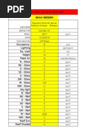 Heat Load Calculation Sheet | PDF