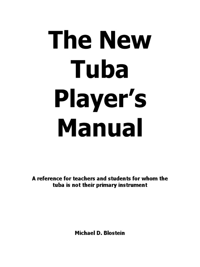 Tuba Method | PDF | Tuba | Nature