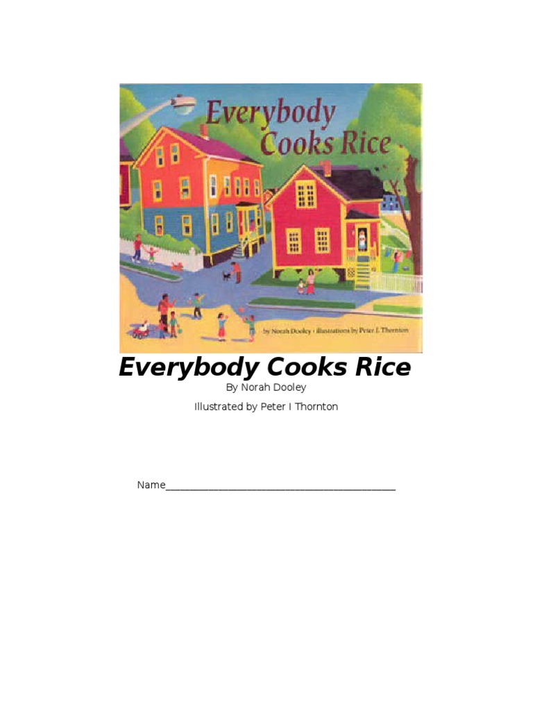 Everybody Cooks Rice Lesson Packet | PDF | Indian Cuisine | Cuisine