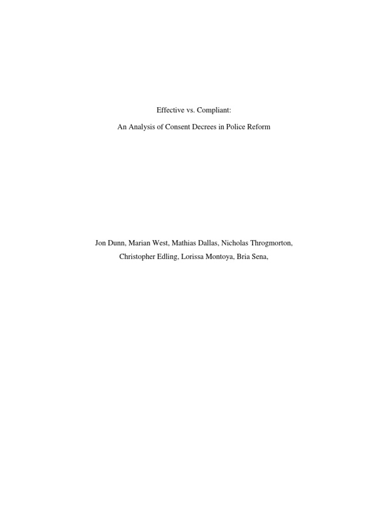 DOJ-Police Consent Decrees | PDF | Los Angeles Police Department ...