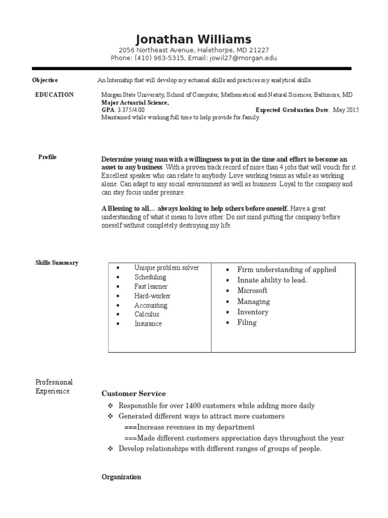Stephen Resume | PDF