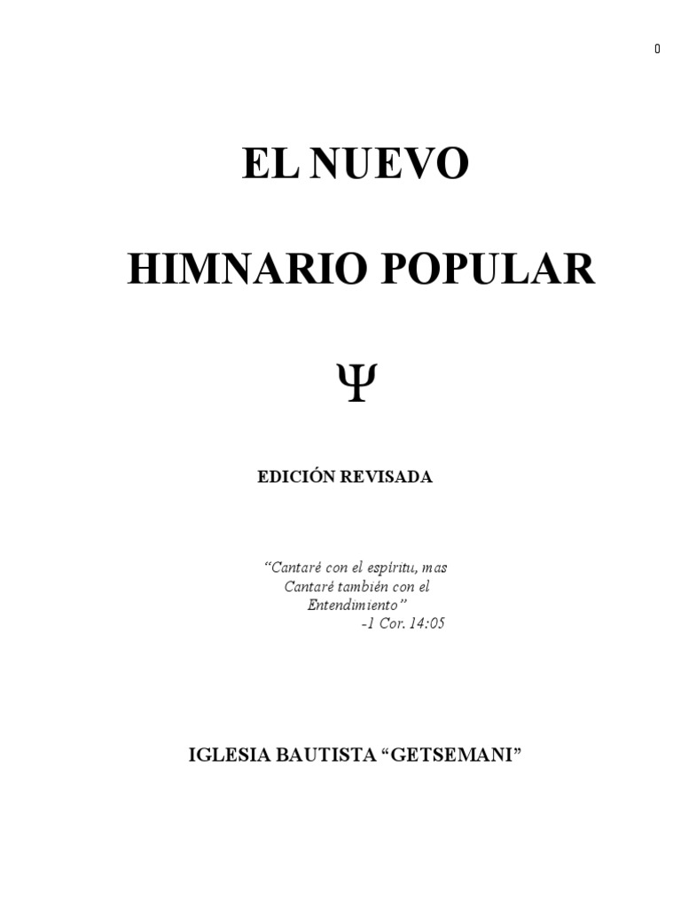 Himnario Popular | PDF | Cristo (título) | Pecado