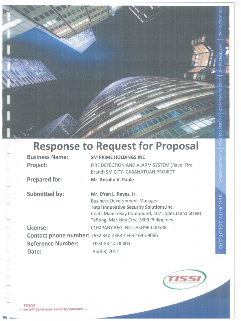 RAVEL Fire Alarm Detection Proposal | PDF | Safety | Prevention