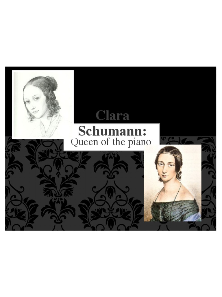 Clara Schumann Powerpoint | PDF | Robert Schumann | Classical Compositions