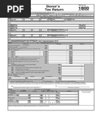 BIR Form No. 1801 (Estate Tax Return) | PDF | Taxes | Tax Deduction
