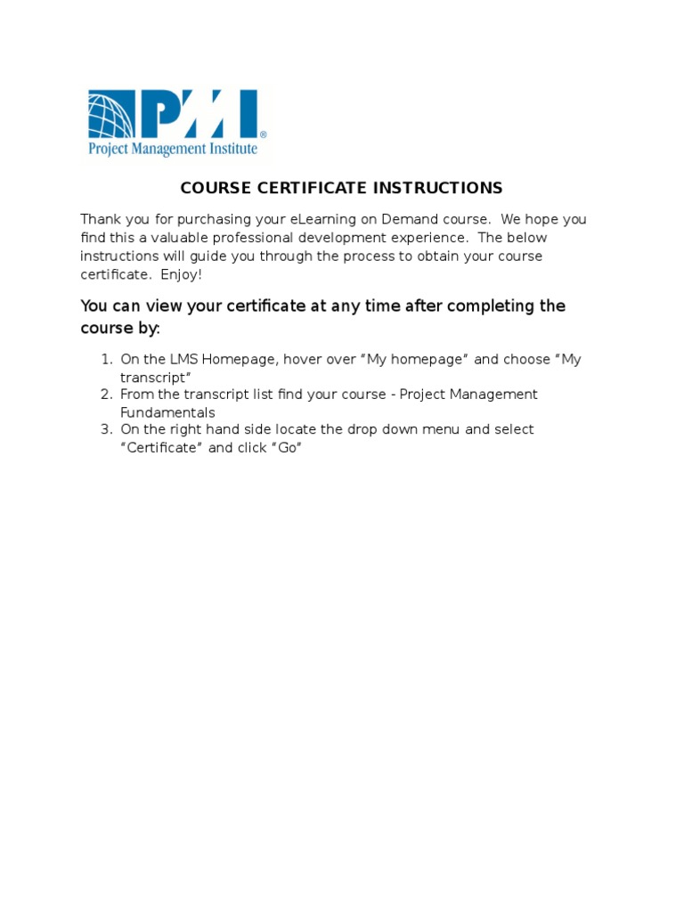 Course Certificate Retrieval Guide | PDF | Career & Growth