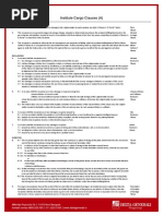 Cover Comparison Between ICC (A) (B) (C) | PDF | Insurance | Cargo