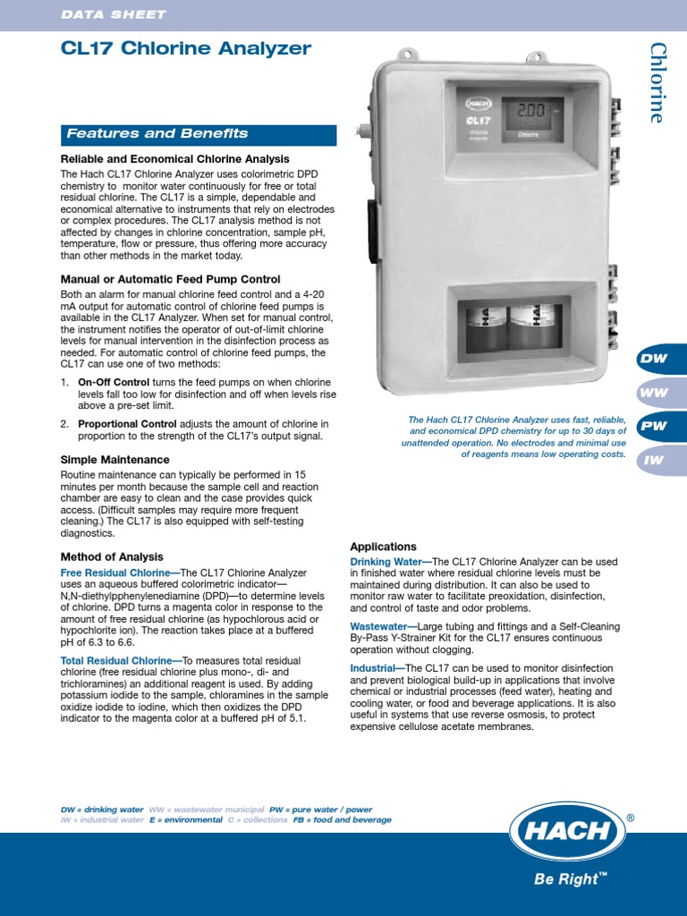 CL17 | PDF | Water | Chemistry