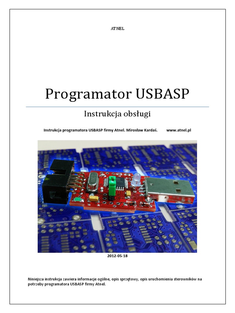Atb Usbasp Instrukcja | PDF