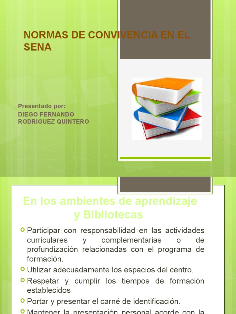 Manual de Convivencia Sena | PDF