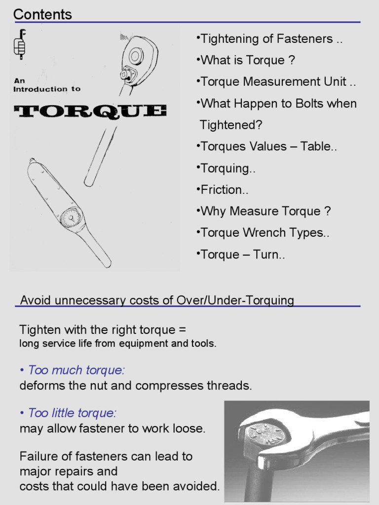 TRQ | PDF | Nut (Hardware) | Torque
