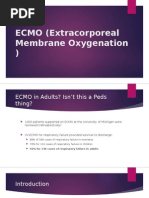 ICU One Pager ECMO Fundamentals | PDF | Circulatory System | Cardiovascular System