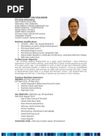Marine CV Captain Template Modern Seafarer Application Form | PDF | Sea ...