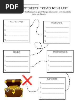 Pronoun Treasure Hunt