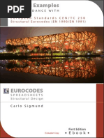 ECCS Examples To Eurocode 3 | PDF | Bending | Structural Load
