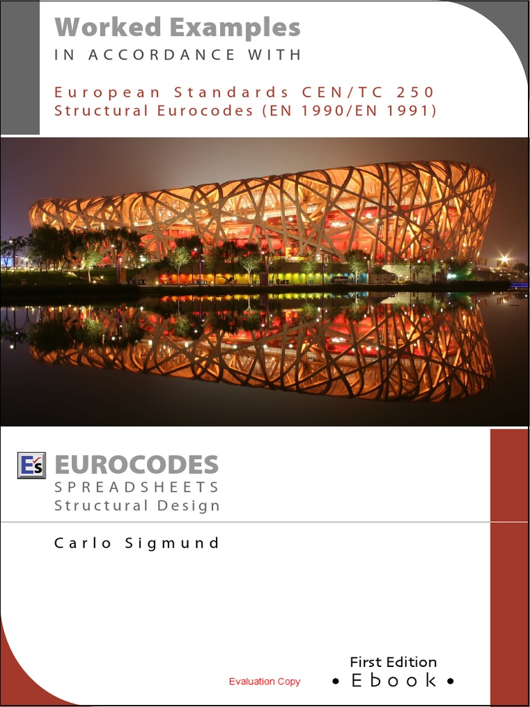 Eurocodes Worked examples | Normal Distribution | Microsoft Excel