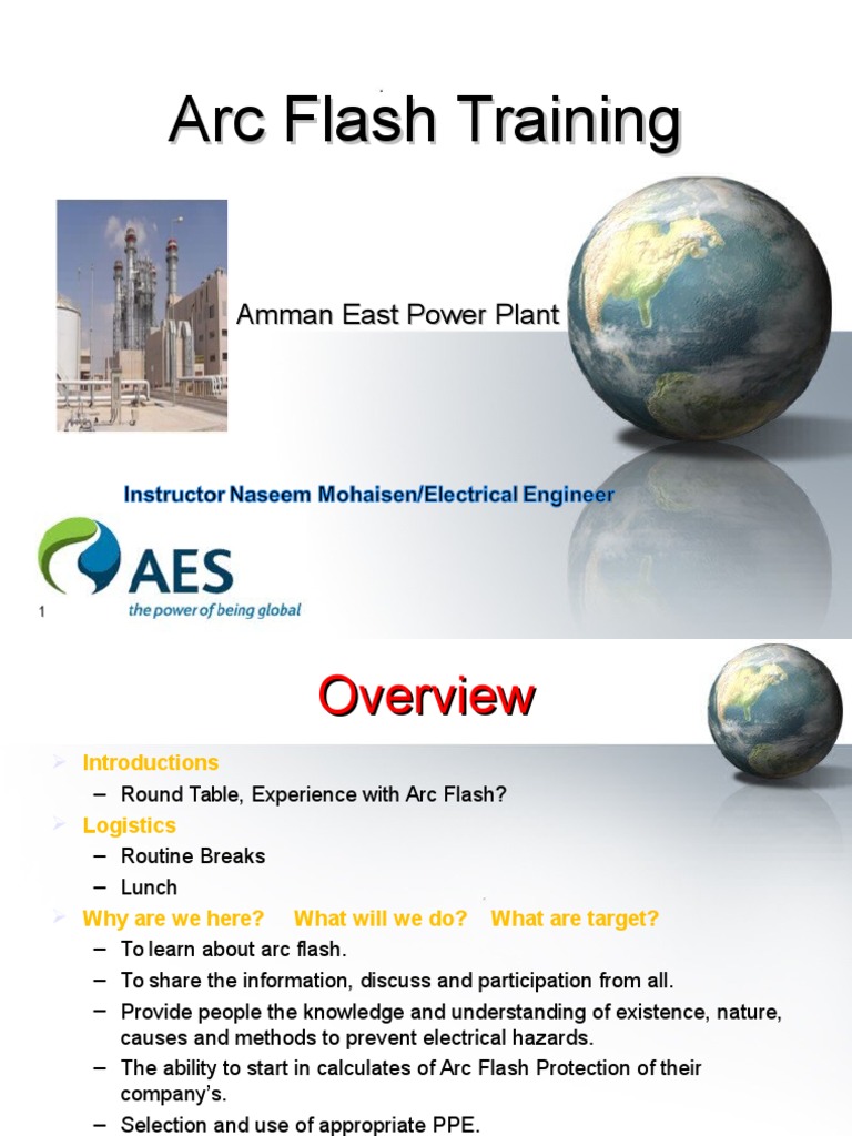 Arc Flash Training Presentation | PDF | Electric Arc | Personal ...