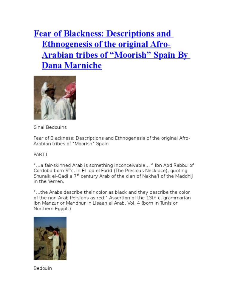Ethnogenesis of Afro-Arabian Tribes | PDF | Arabian Peninsula | Muhammad
