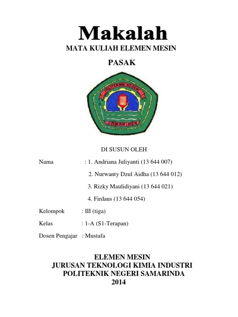 Kelompok 3 (Pasak) PDF | PDF