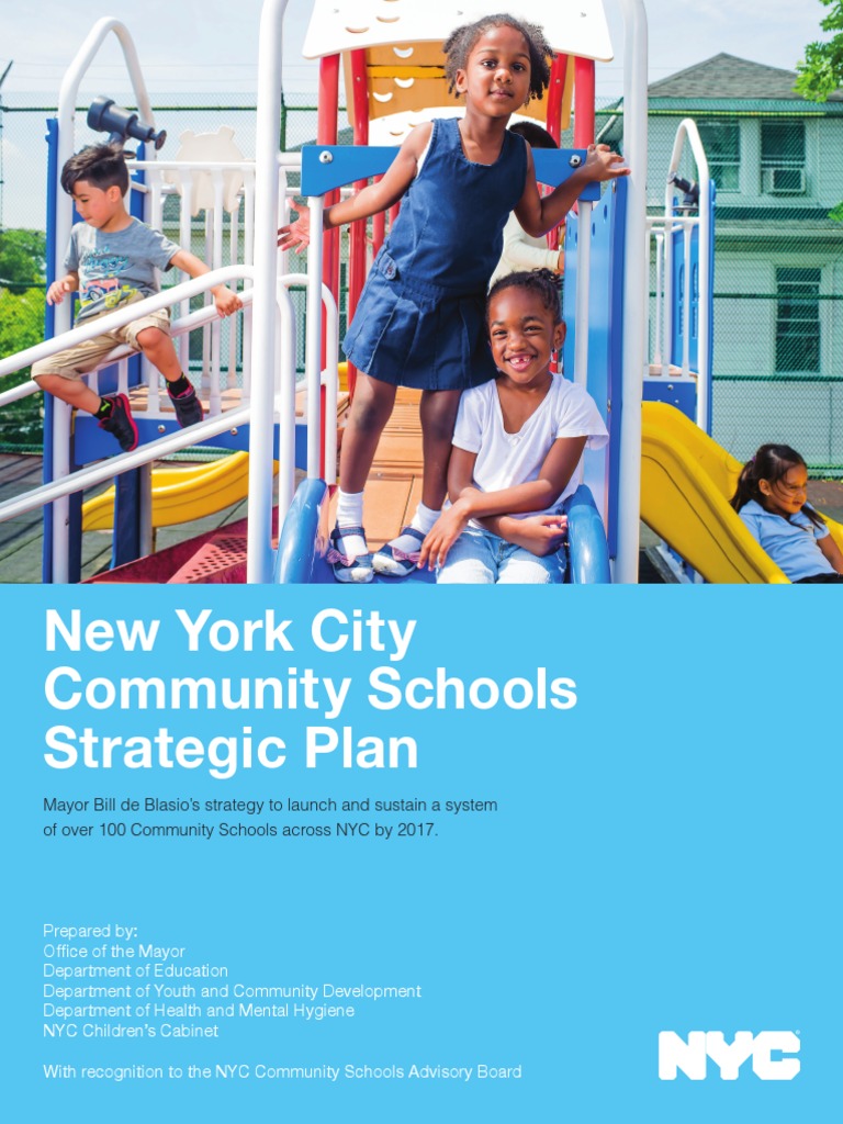 New York City Community Schools Strategic Plan | PDF | Needs Assessment ...