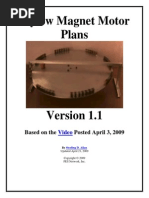 Perendev Magnetic Motor Design | PDF | Magnet | Electric Motor