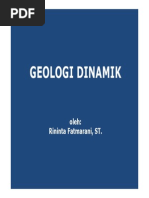 Struktur dan Analisis Antiklin Geologi | PDF | Sains & Matematika