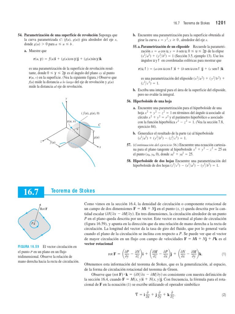 3.2. Teorema de Stokes | PDF | Integral | Vector Euclidiano