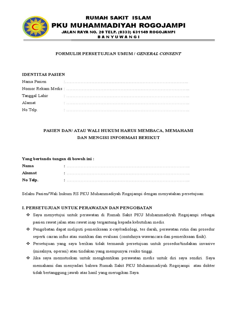 General Consent | PDF