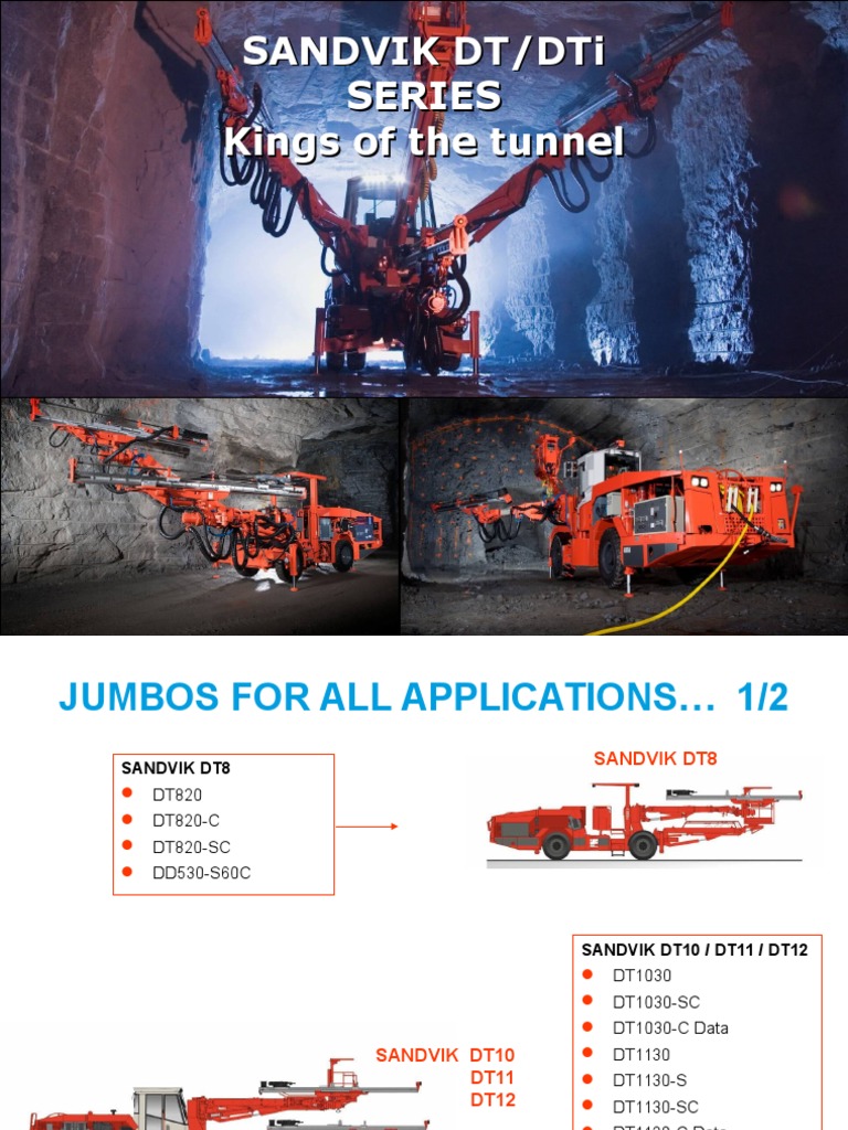 Sandvik Jumbo Tunneling Solutions | PDF