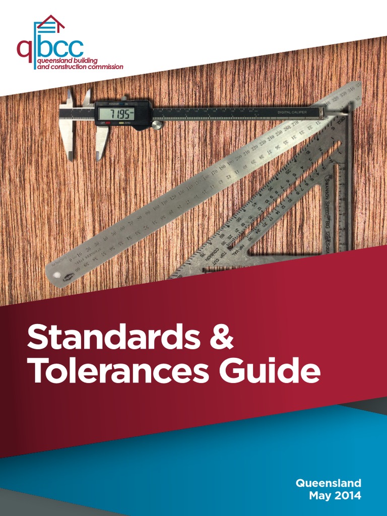 Queensland Standards and Tolerances Guide | PDF | Road Surface | Concrete