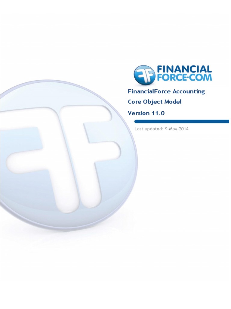 FFA V11 Core Object Model | PDF | Debits And Credits | Invoice