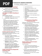 San Diego Quick Assessment | PDF | Educational Assessment | Reading ...