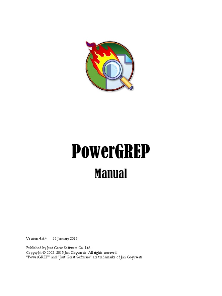 Power GREP | PDF | Regular Expression | Keyboard Shortcut