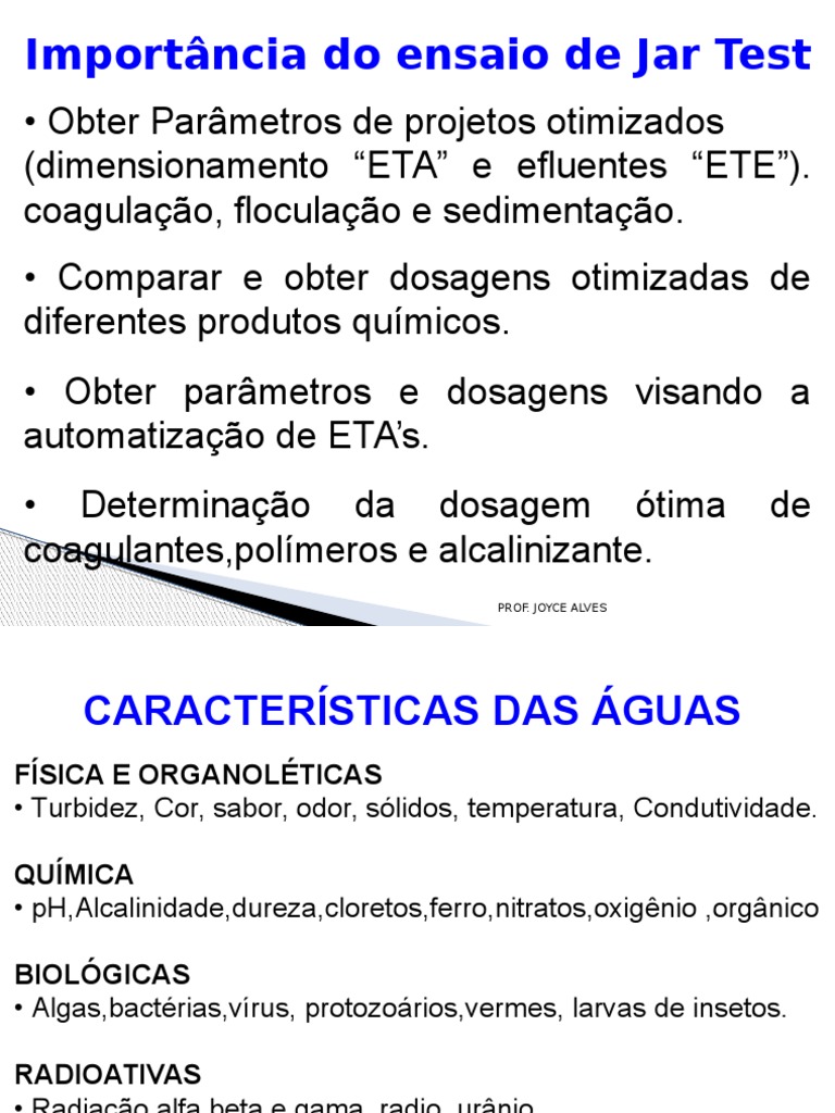Ensaio de Jar Test: Uma Ferramenta Essencial para Otimizar os Processos ...