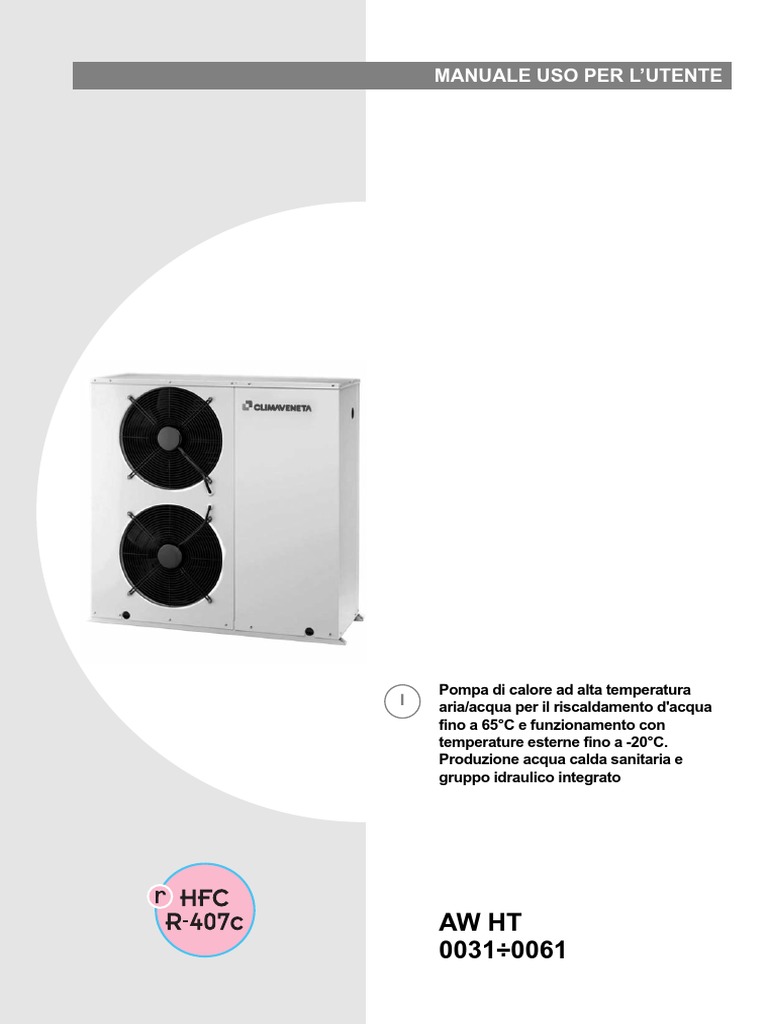 Manual Climaveneta | PDF