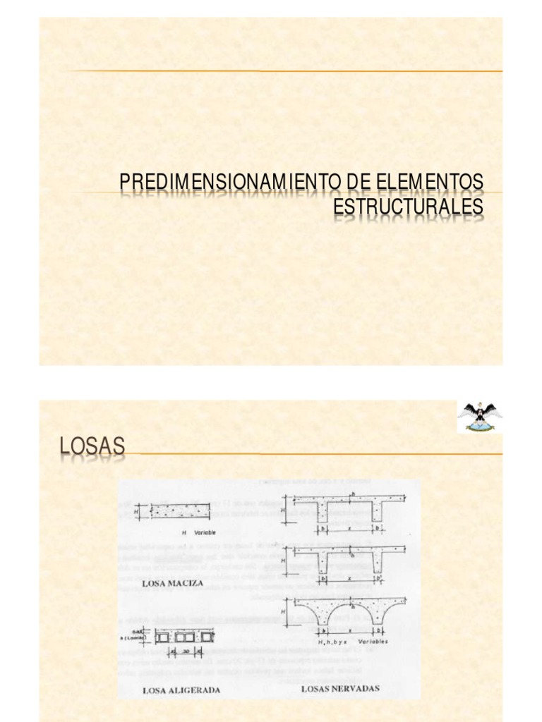 Clase 10 - Predimensionamiento Estructural | PDF | Ingeniero civil | Ajedrez