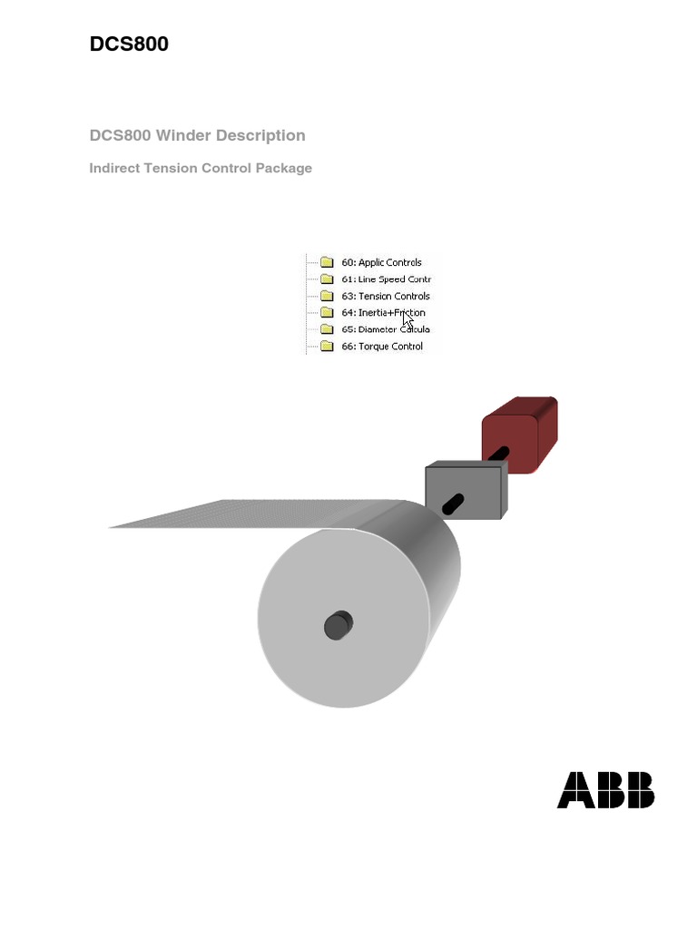 DCS800 Winder Description | PDF | Parameter (Computer Programming) | Torque