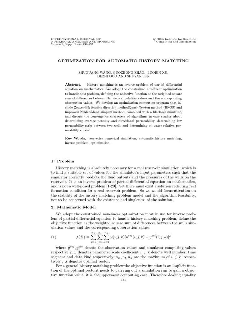International Journal of C Numerical Analysis and Modeling Computing and Information | PDF ...