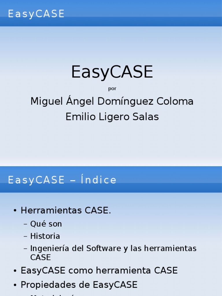 Easy Case | PDF | Tecnología digital | Ingeniería Informática
