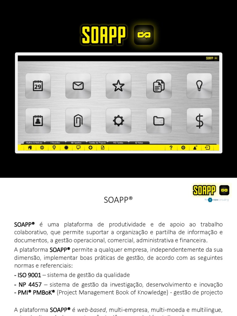 SOAPP | PDF | Gestão de relacionamento com o cliente | Autenticação