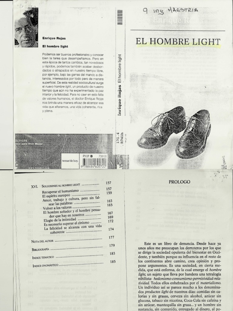 Enrique Rojas Hombre Light | PDF