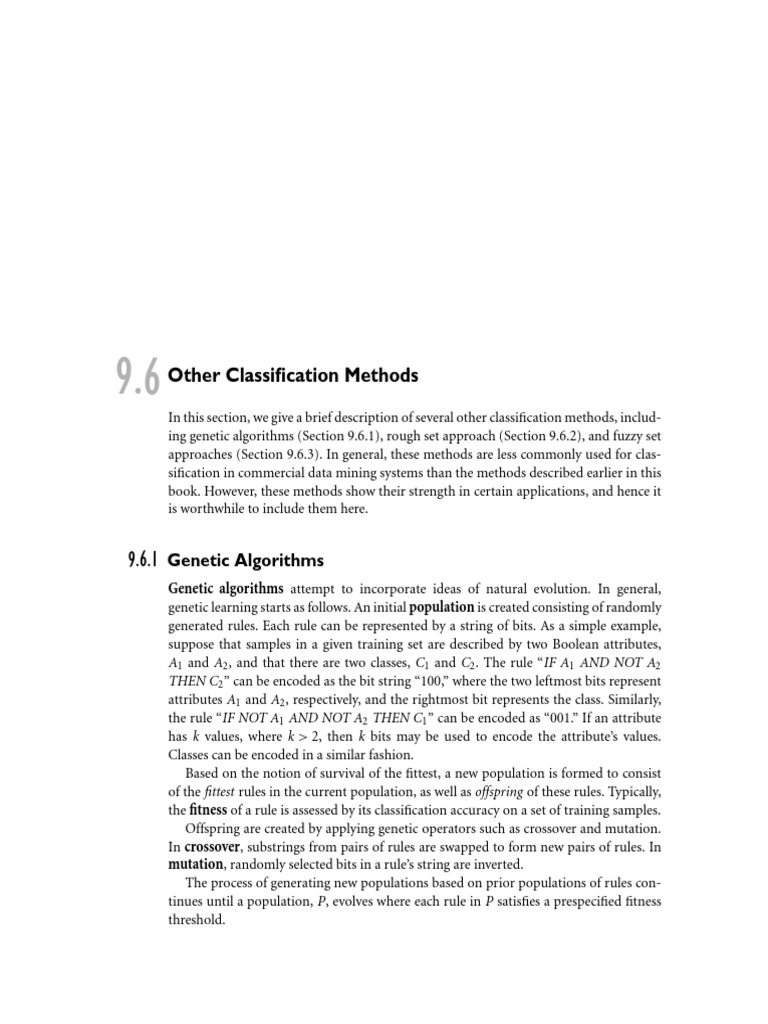 08 Data Mining-Other Classifications | PDF | Fuzzy Logic | Applied Mathematics