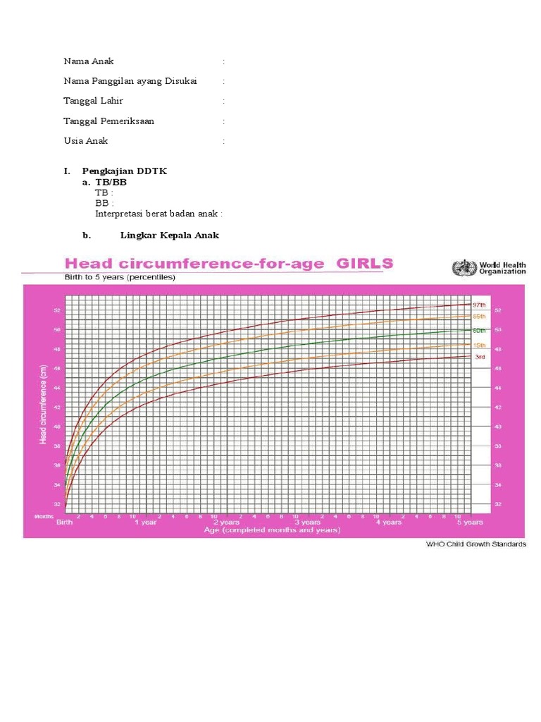 Format DDST & DDTK 2 | PDF | Pengembangan Diri