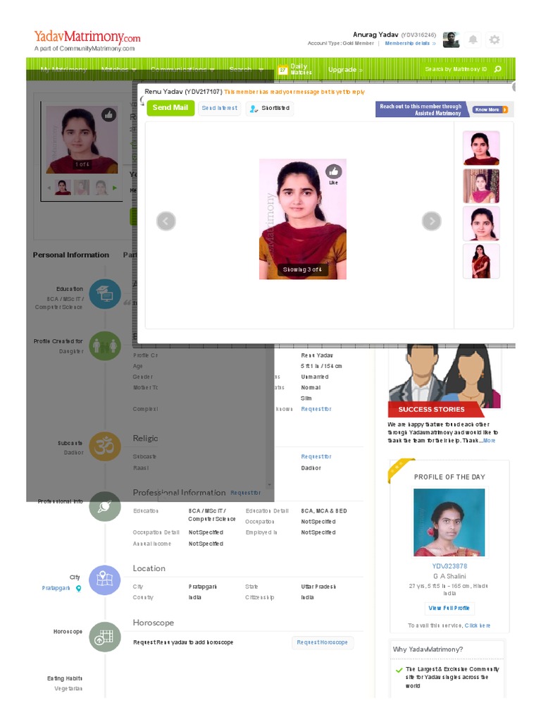 Yadav Matrimony, Matrimony, Indian Matrimony4 | Download Free PDF ...