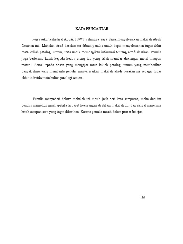 Atrofi | PDF | Sains & Matematika
