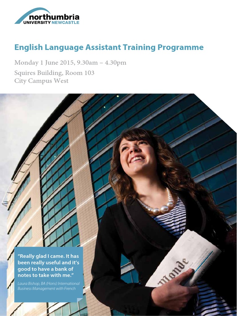 English Language Assistant Training Programme | PDF | Career & Growth ...