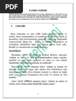 Ushairi Wa Kiswahili | PDF